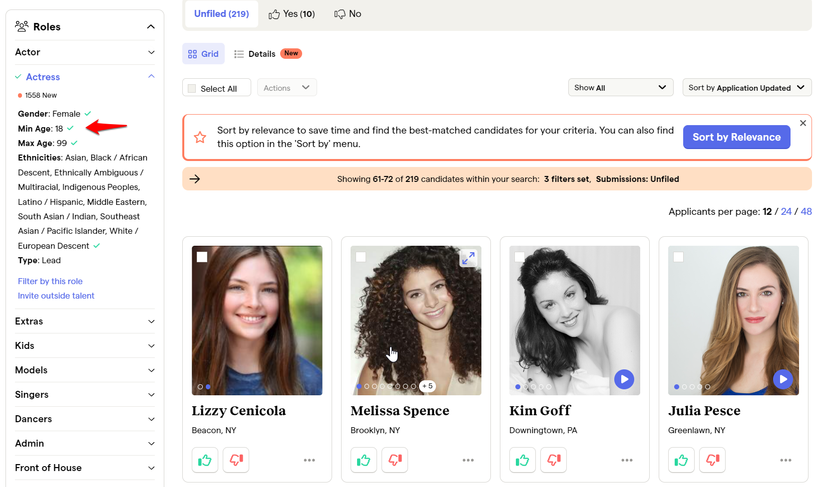 User Guide: Casting with Backstage + StarNow + Mandy.com - Hiring Tools
