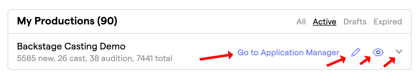 User Guide: Casting with Backstage + StarNow + Mandy.com - Hiring Tools